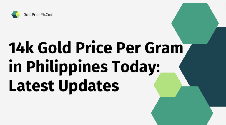 14k Gold Price Per Gram in Philippines Today: Latest Updates ...