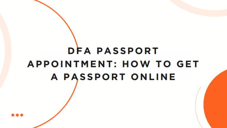 DFA Passport Appointment: How to Get a Passport Online - GoldPricePh.Com