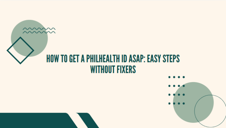 How to Get a PhilHealth ID ASAP: Easy Steps Without Fixers ...